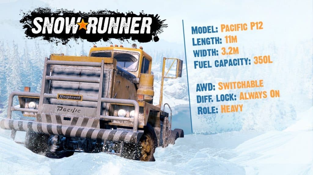 SnowRunner: Pacific P12 Truck - SnowRunner Mod Download