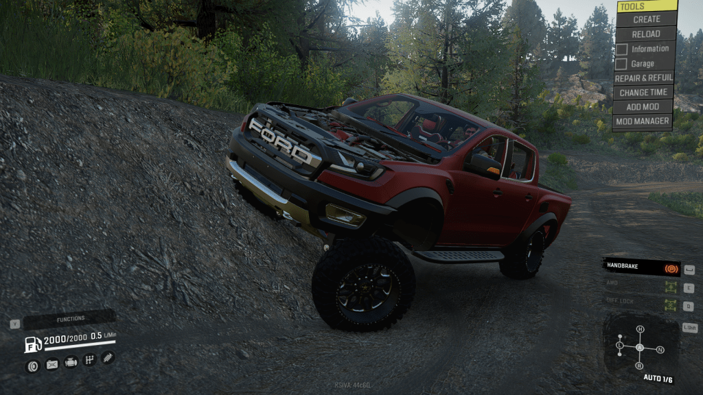 2019 Ford Ranger Raptor v1 - SnowRunner Mod Download