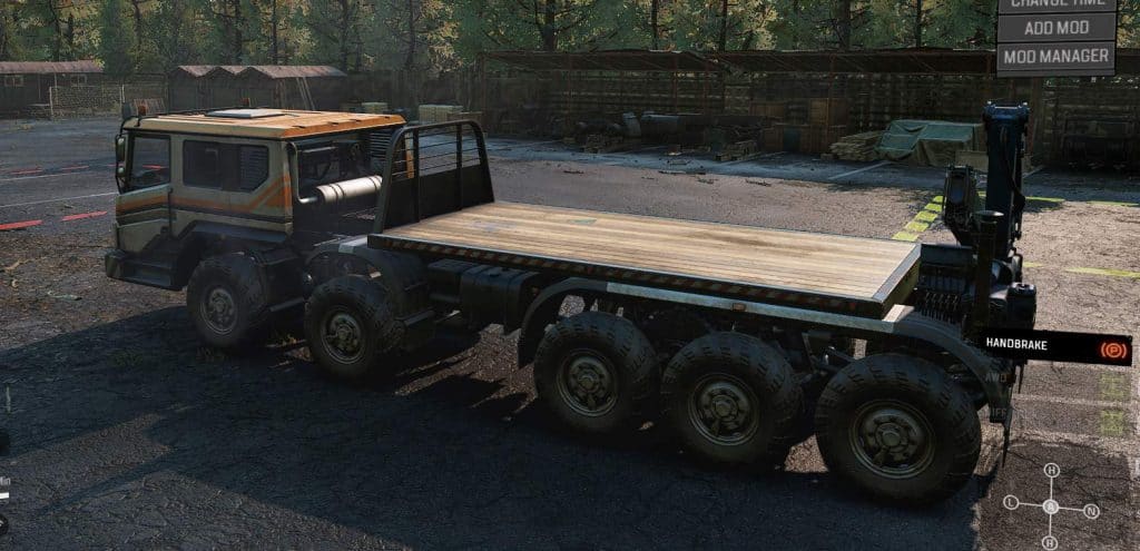 Azov 73210 Crane and Suspension improvements 1.1.2 - SnowRunner Mod ...