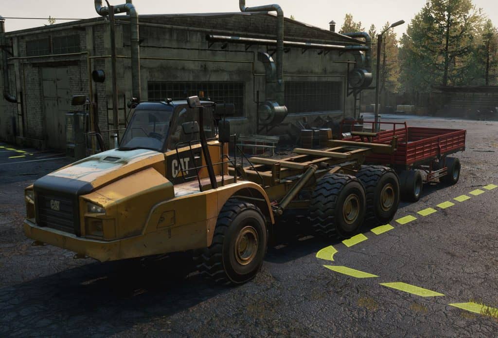 CAT 745c - Articulated Truck 1.1 - SnowRunner Mod Download