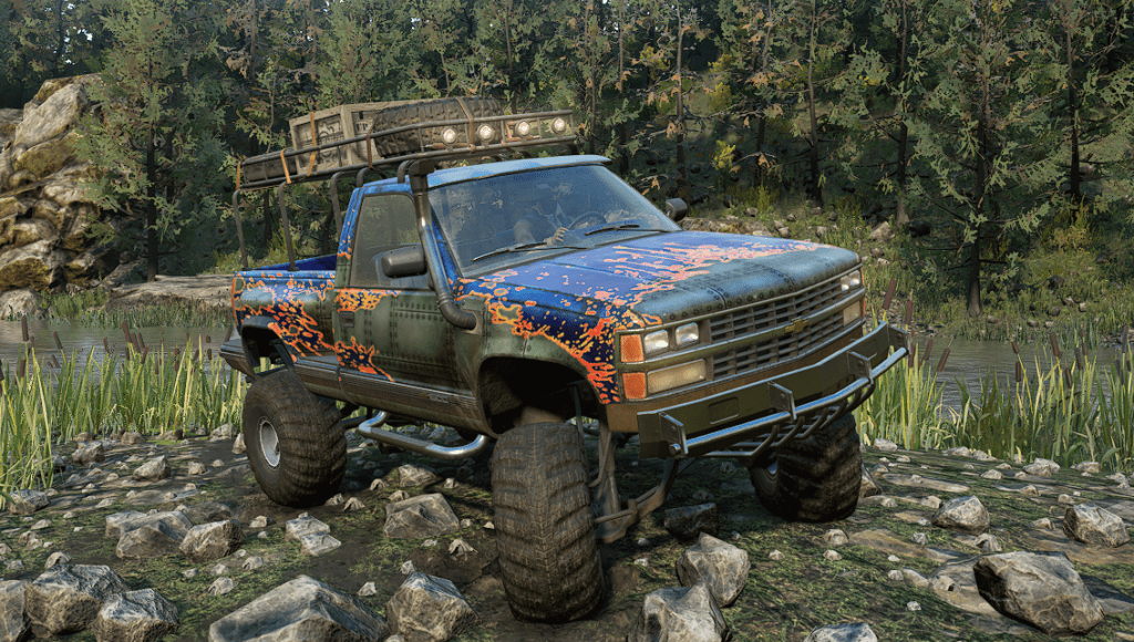 CK 1500 lightly customized v1 - SnowRunner Mod Download