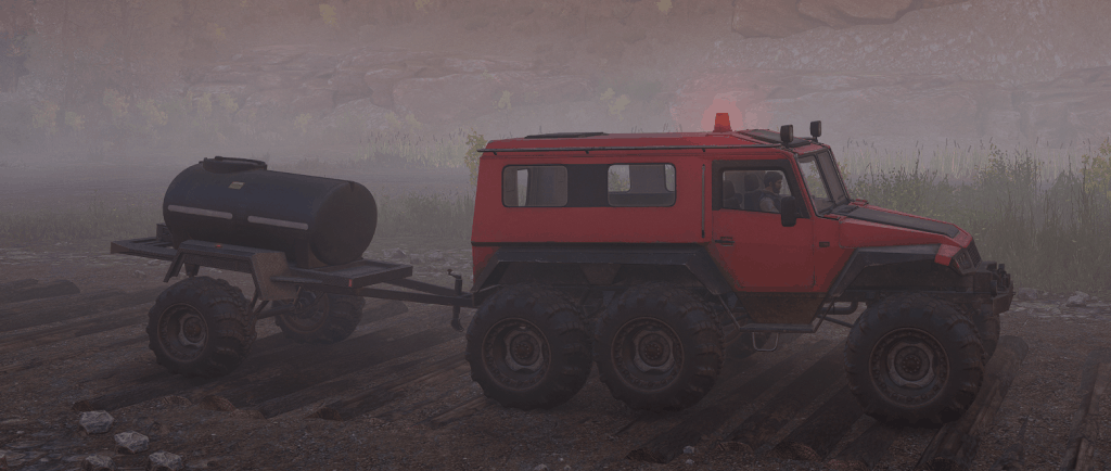 Emil's offroad scout oiltank trailer v1 - SnowRunner Mod Download