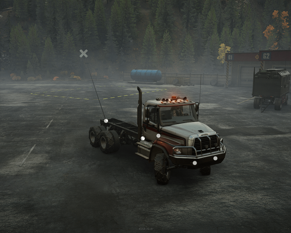 Freightliner 114 SD Heavy Edit 3.0 - SnowRunner Mod Download