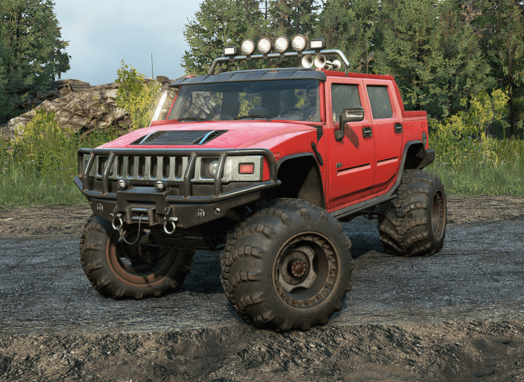 Hummer H2 Mud modification 1.0.2 - SnowRunner Mod Download