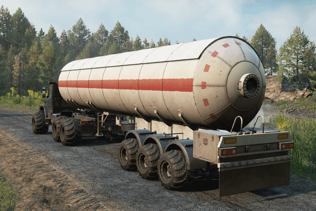 Offroad oiltank semitrailer 1.0.0 - SnowRunner Mod Download