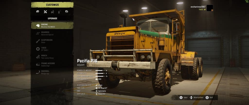 Pacific p16 AWD switchable 1.0.5 - SnowRunner Mod Download