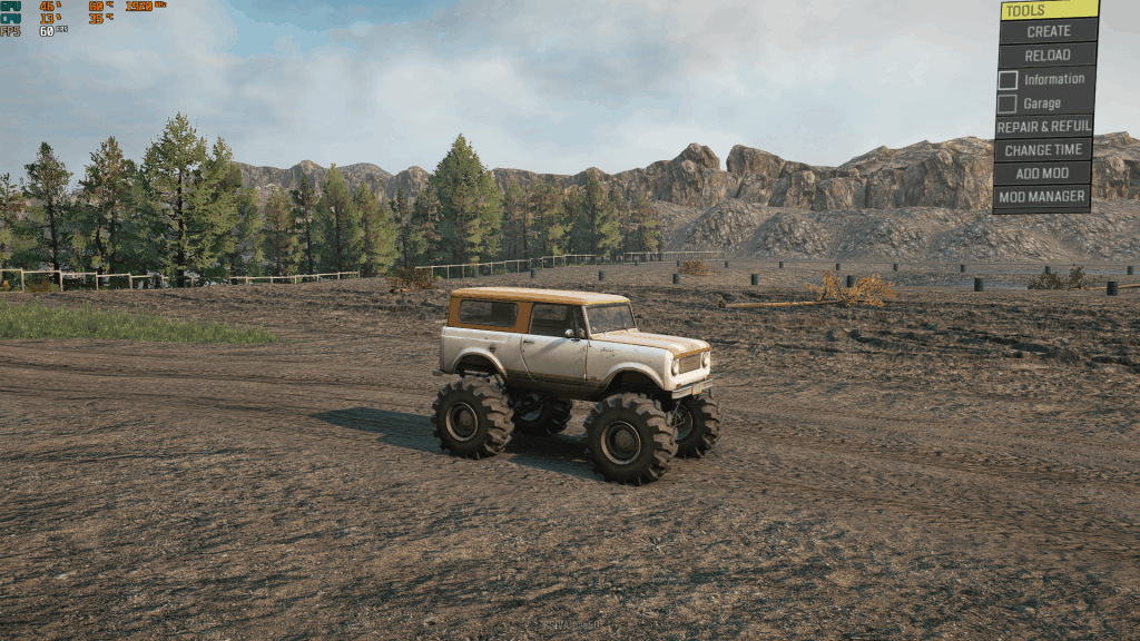 Scout 800 Tuned v1 - SnowRunner Mod Download