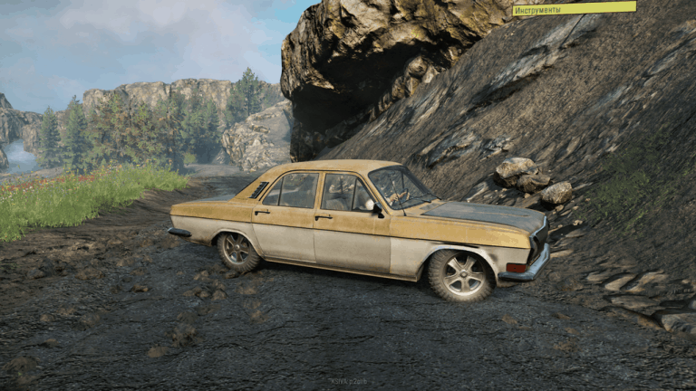 GAZ-24 "Volga" v1.0 - SnowRunner Mod Download