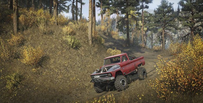 66 K10 Shop Truck v1.0 - SnowRunner Mod Download