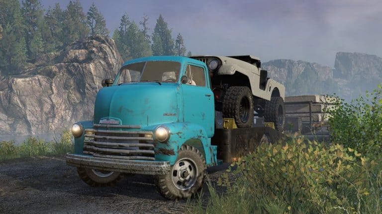 Chevrolet COE Ramp Truck v1.0 - SnowRunner Mod Download