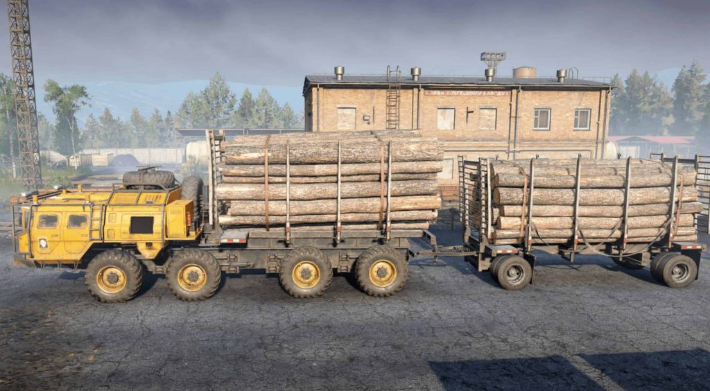 ZikZ 612h SE Mastodon - SnowRunner Mod Download