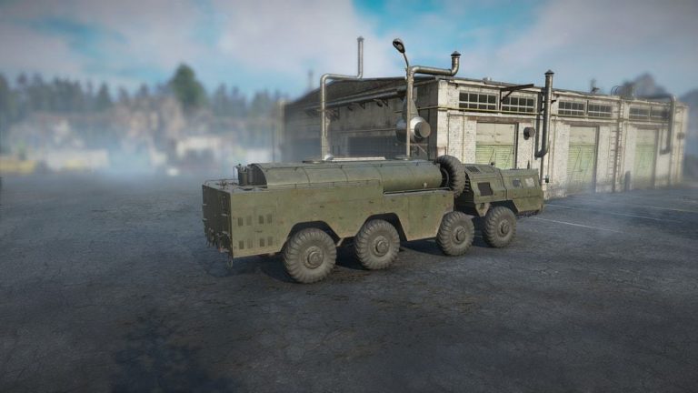 Zikz 612H Mastadon Heavy Fuel Tank - SnowRunner Mod Download