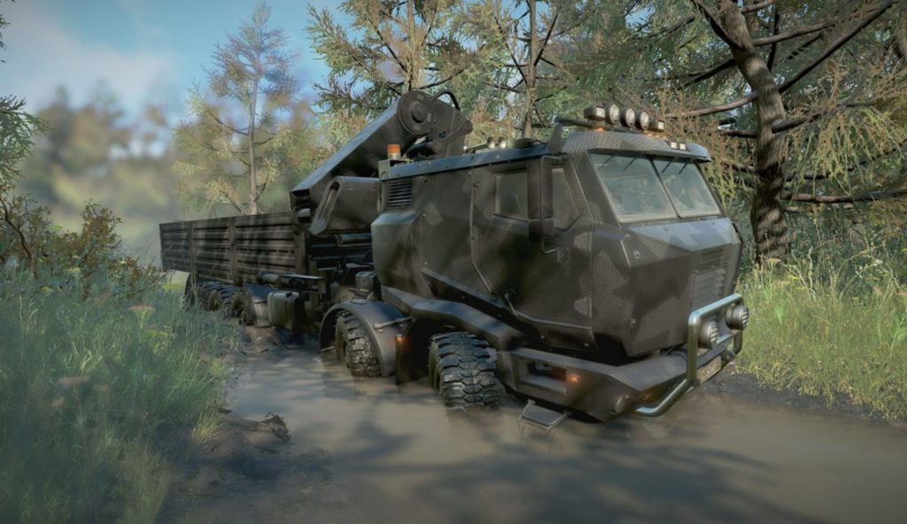 Azov 5319X Carbon Edition Truck v1 - SnowRunner Mod Download