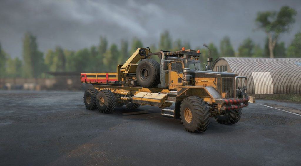 Kenworth 963 Truck v1.0 - SnowRunner Mod Download