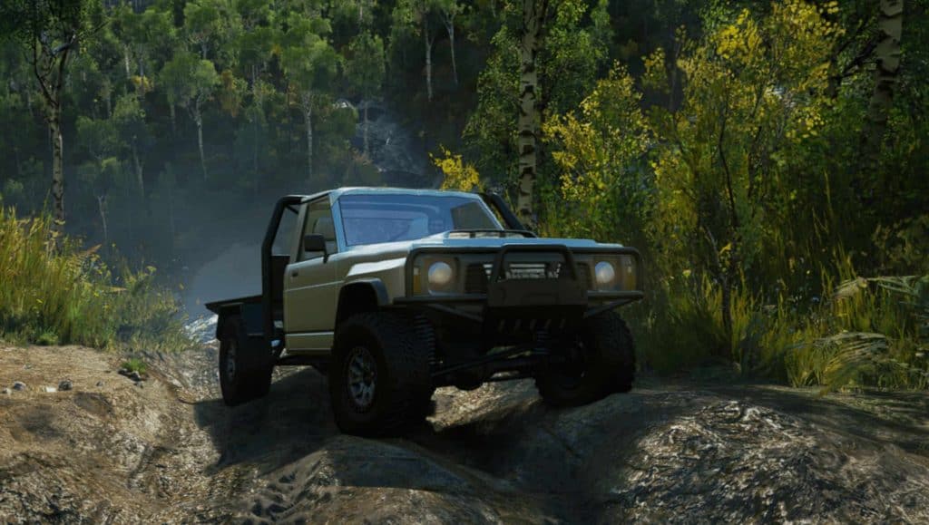 1990 Nissan Patrol Y60 Ute v1.0 - SnowRunner Mod Download