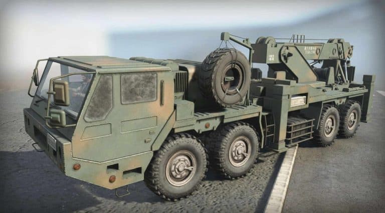 Z2 GSDF Heavy Wheeled Recovery Vehicle v0.1.1 - SnowRunner Mod Download