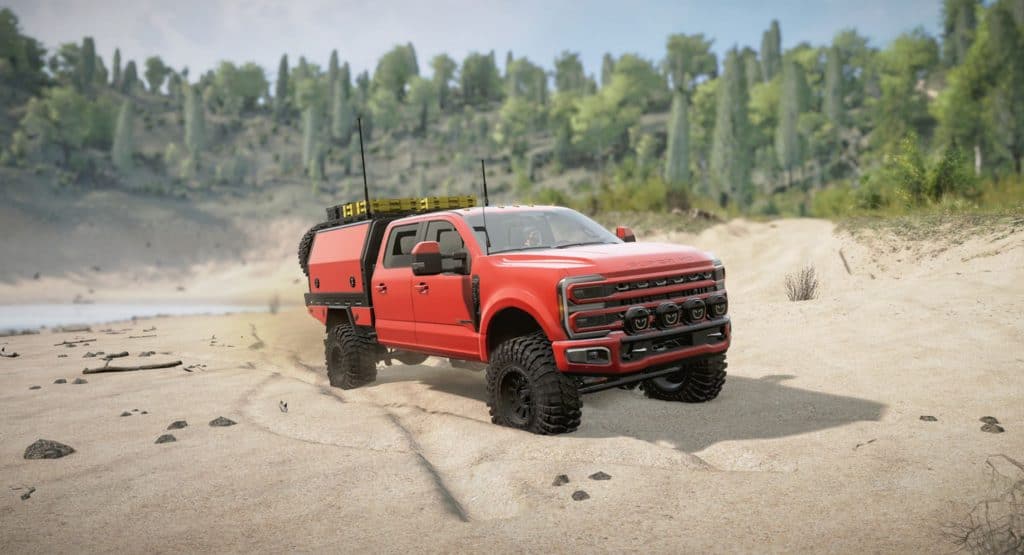2025 Super HD-350: Outback Pack v1.0 - SnowRunner Mod Download