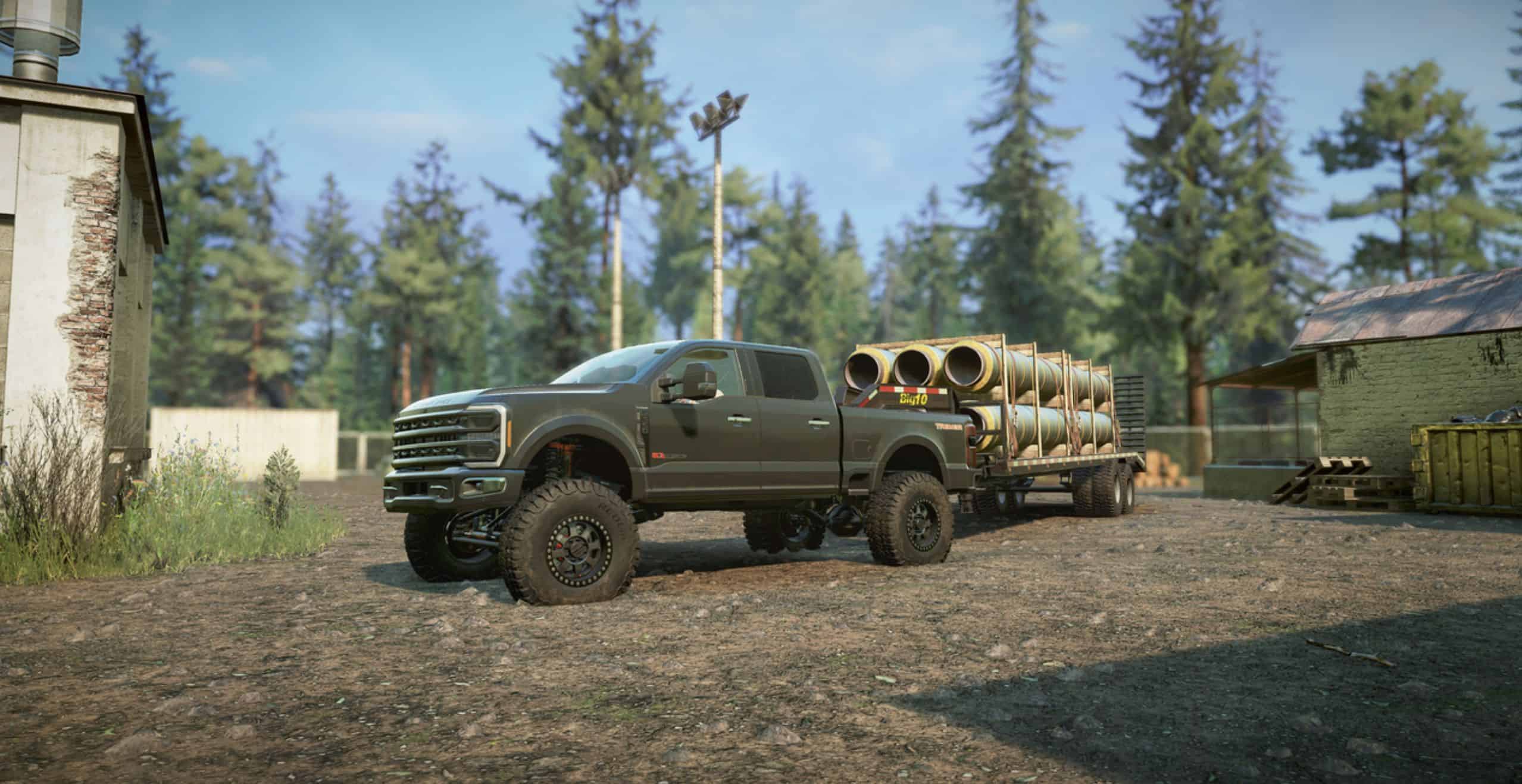 2025 Super HD-350 v1.0 - SnowRunner Mod Download